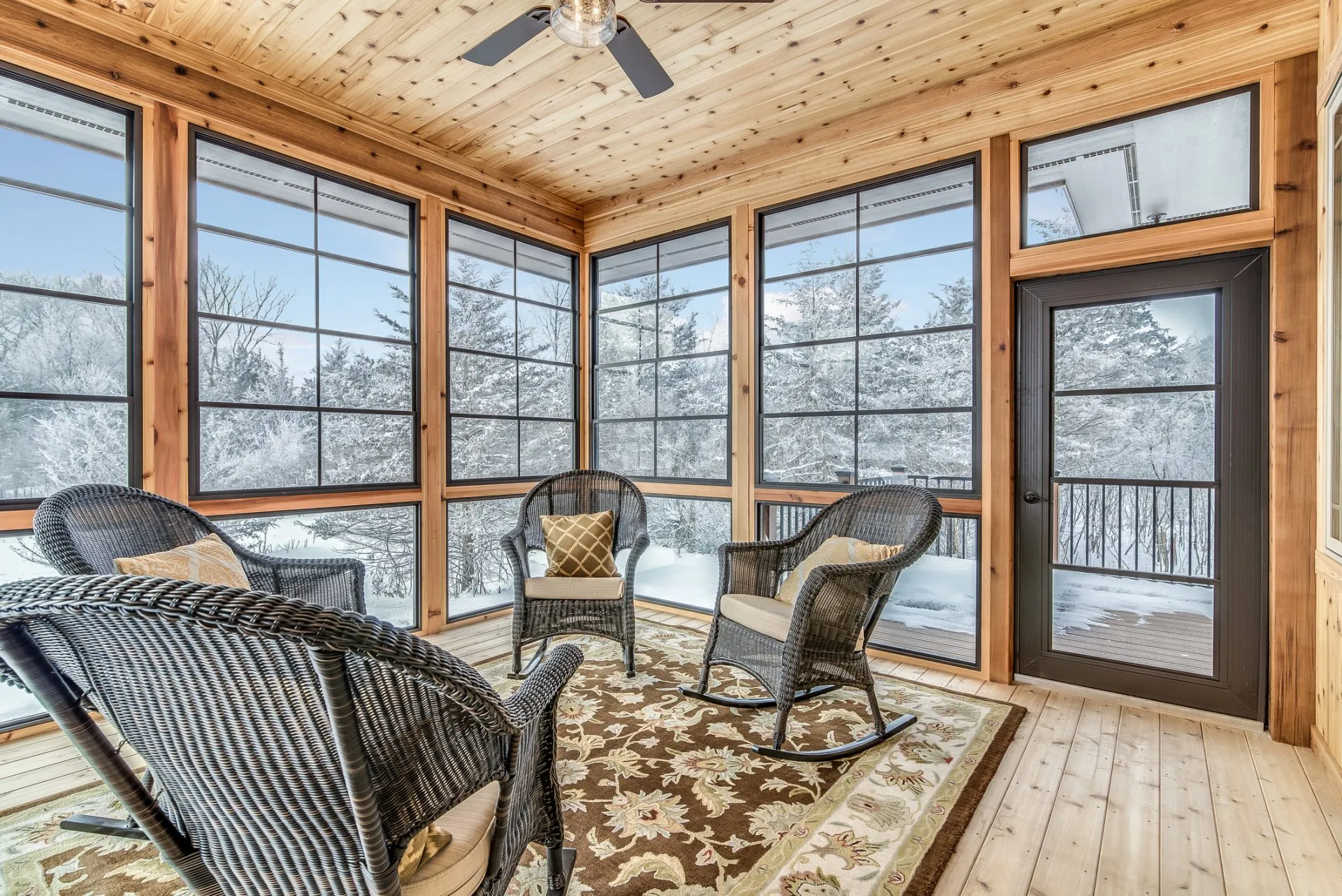 How a Four-Season Room Brings You Closer to Nature This Winter (Without ...